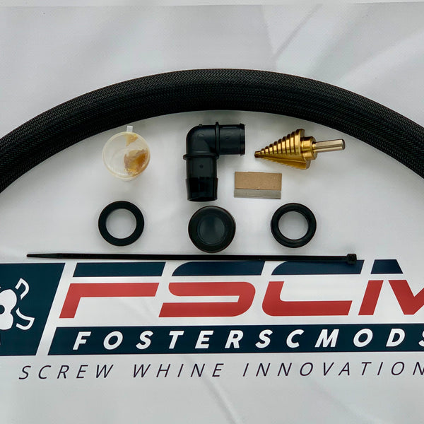 MUSTANG GT500 2010-2014 WHIPPLE STAGE 2 open filter inlet whine mod ki ...